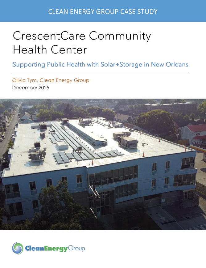 Case Study - CrescentCare Community Health Center - Clean Energy Group