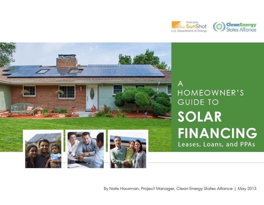 A Homeowner’s Guide to Solar Financing: Leases, Loans and PPAs - Clean ...