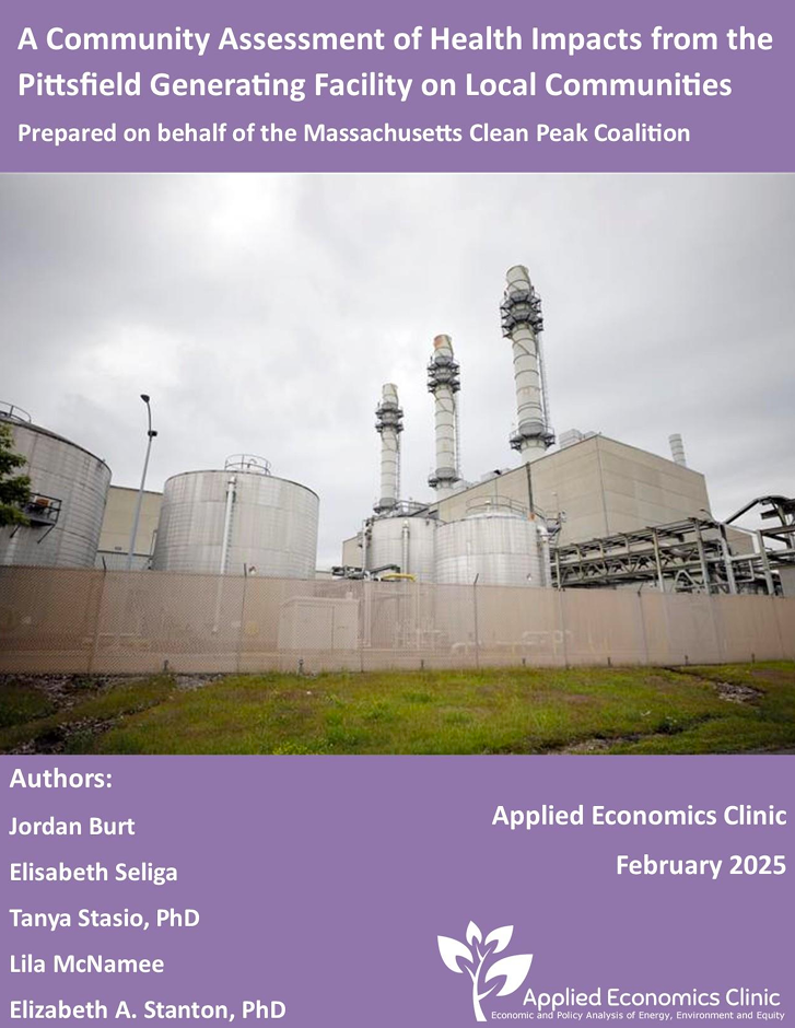 A Community Assessment of Health Impacts from the Pittsfield Generating ...