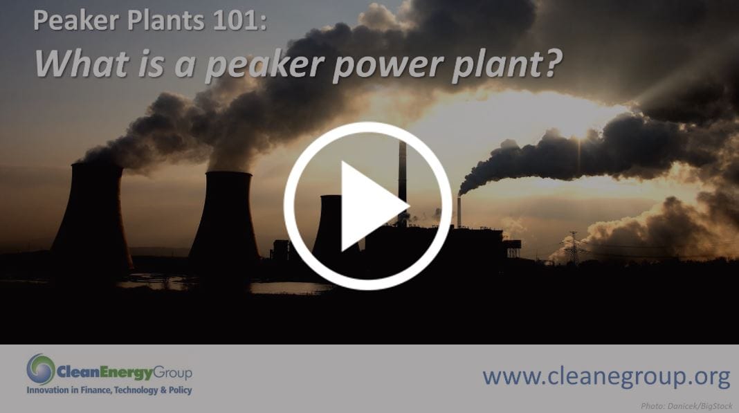 What is a Peaker Power Plant? - Clean Energy Group